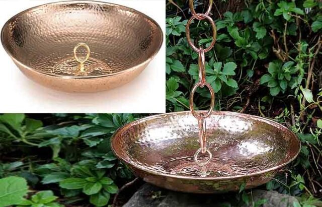 Rain Chain Drainage Ideas: Basins, Barrels, French Drains & More ...