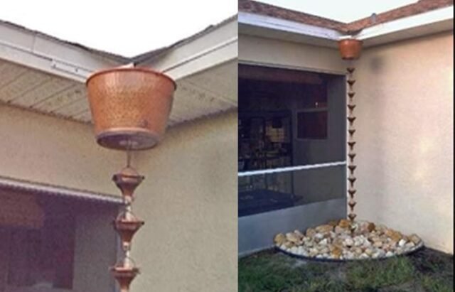 How to Use Rain Chains Without Gutters Solved | RoofScour